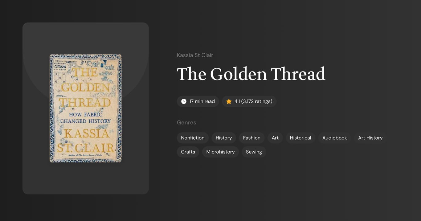 The Golden Thread Book Summary