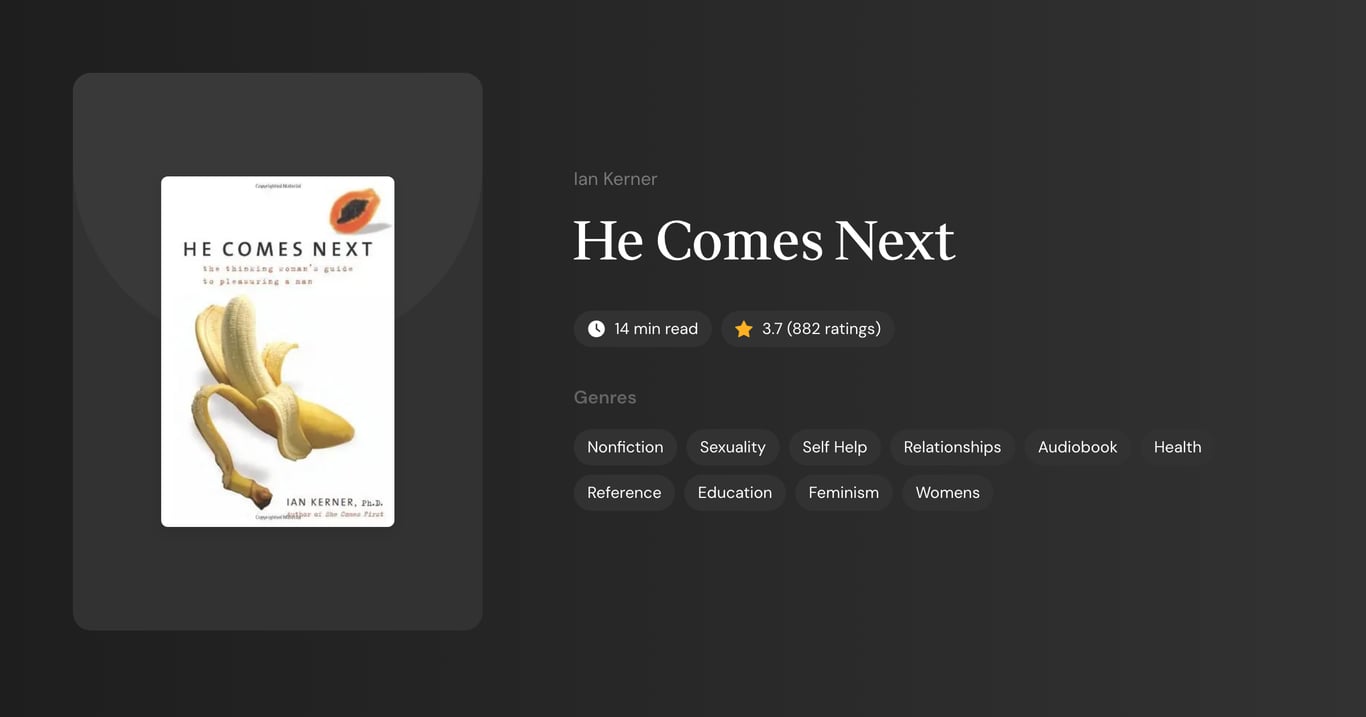 He Comes Next Book Summary