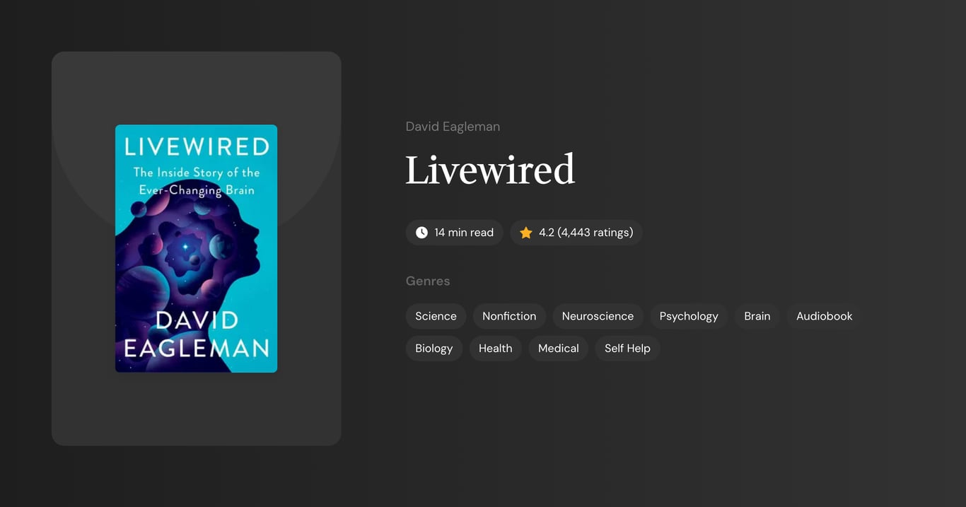 Livewired Book Summary