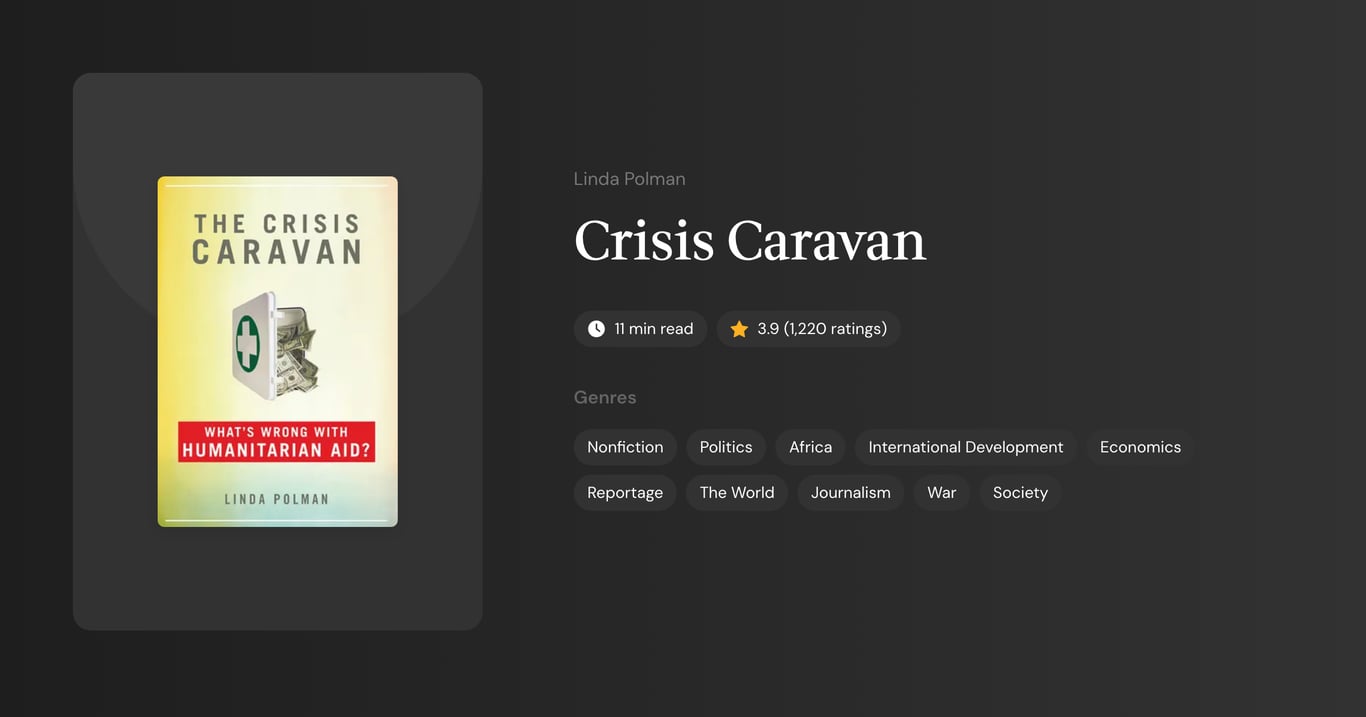 Crisis Caravan Book Summary