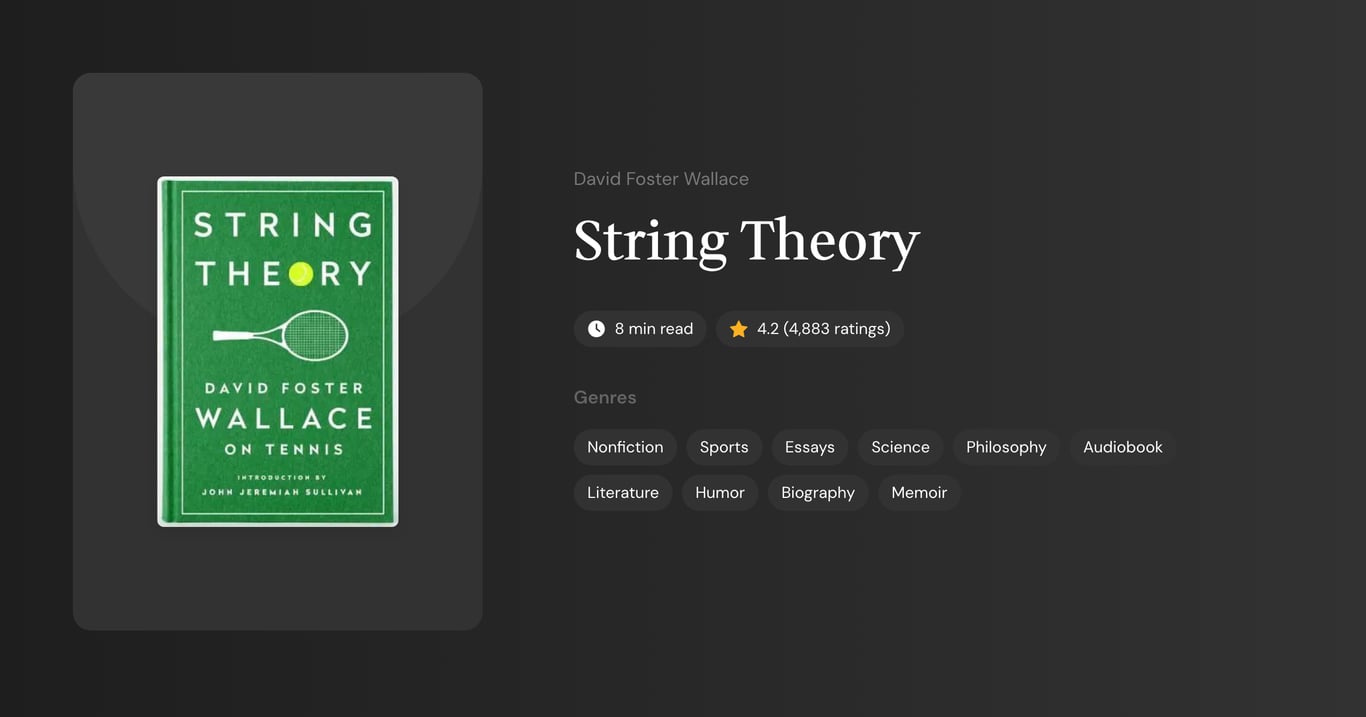 String Theory Book Summary