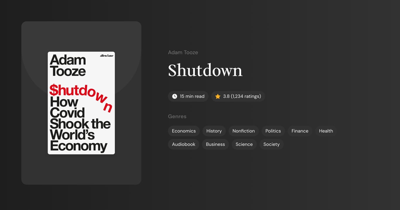 Shutdown Book Summary