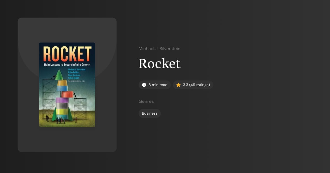 Rocket Book Summary