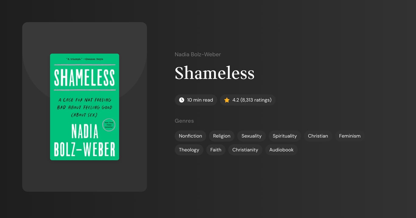 Shameless Book Summary