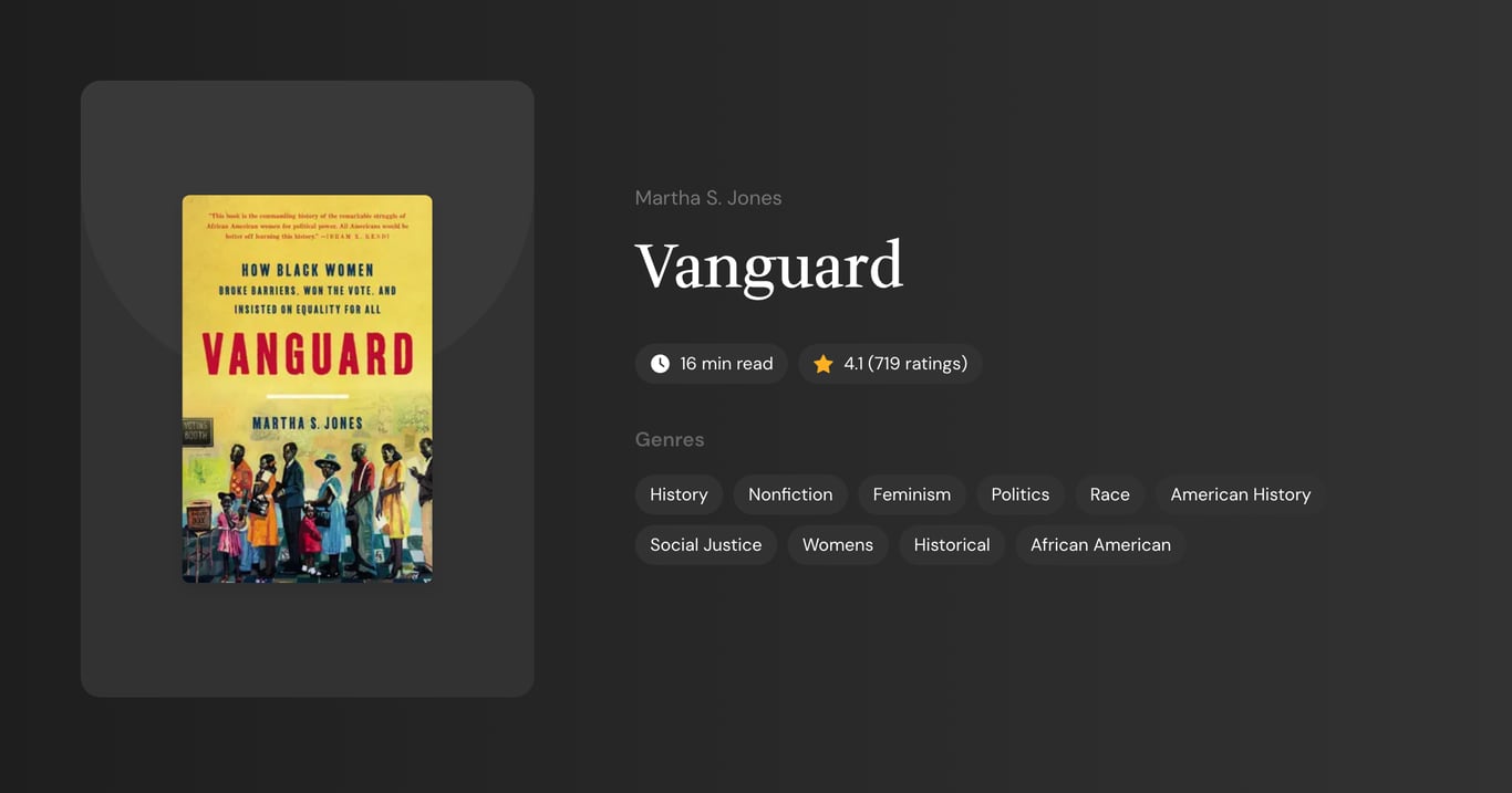 Vanguard Book Summary