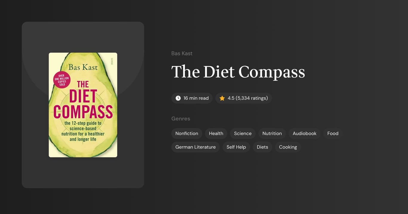 The Diet Compass Book Summary