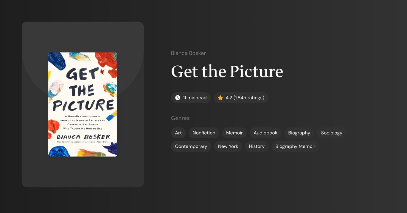Get the Picture Book Summary