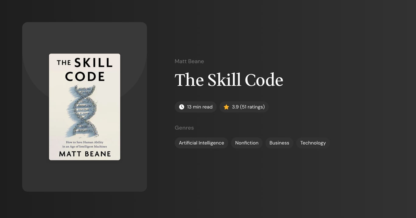 The Skill Code Book Summary