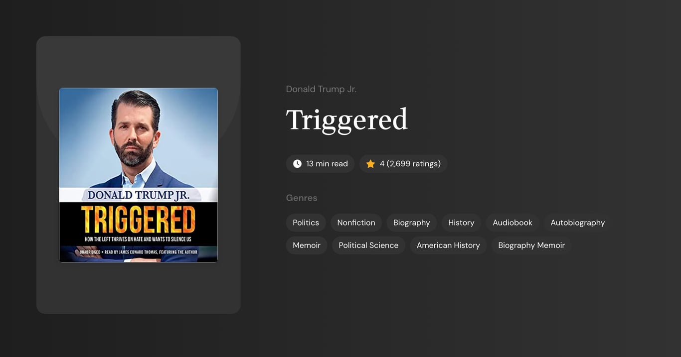 Triggered Book Summary