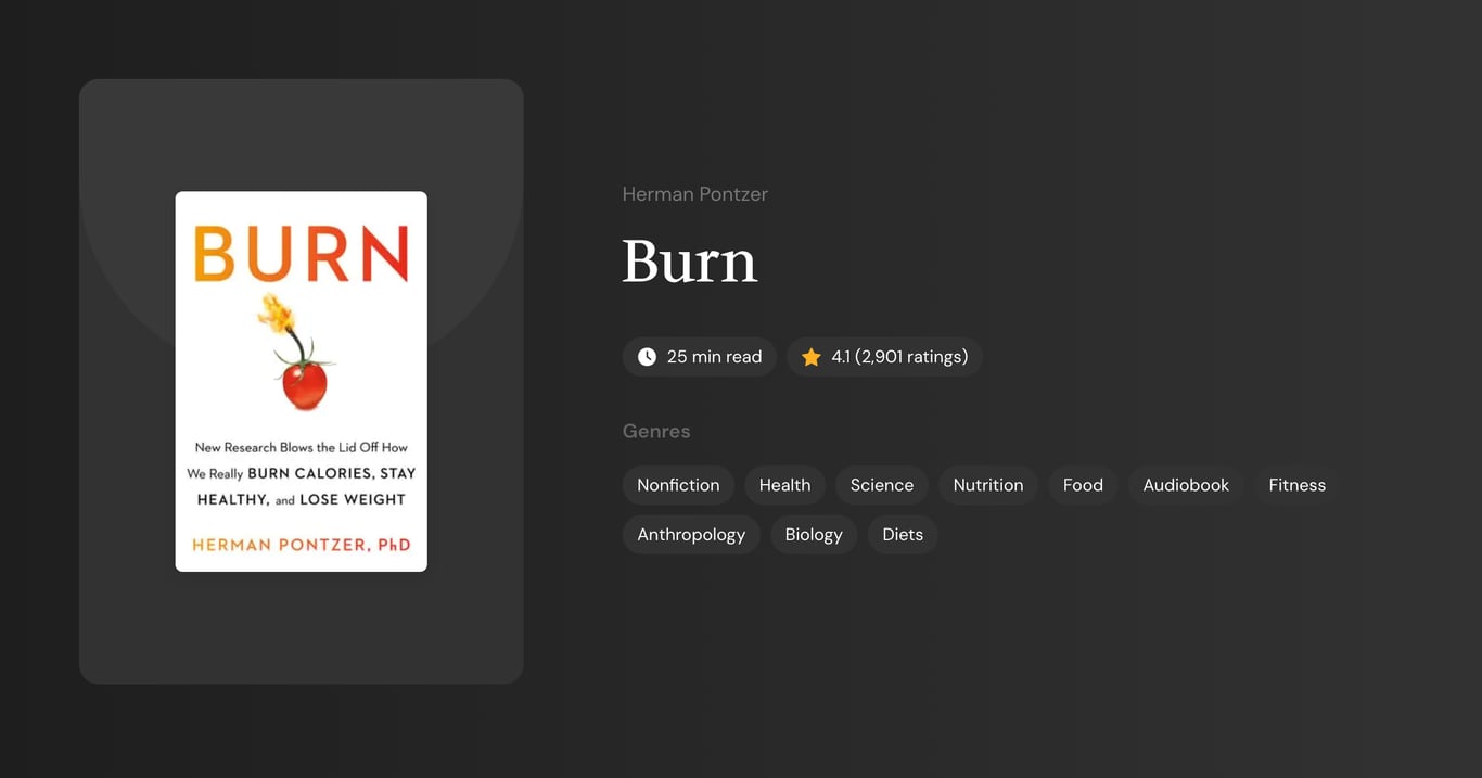 Burn Book Summary