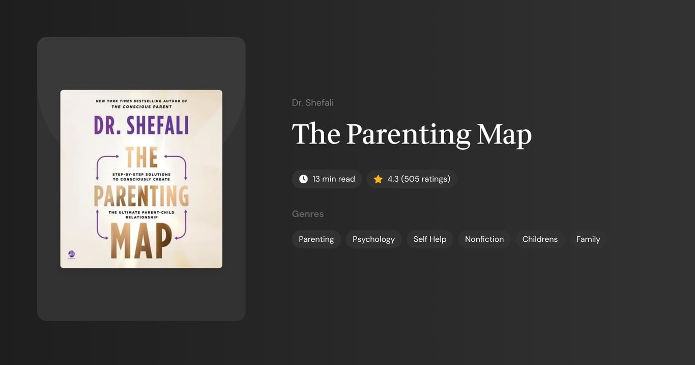 The Parenting Map Book Summary