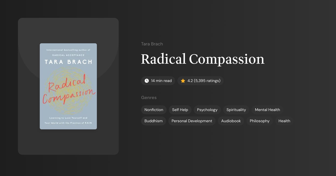 Radical Compassion Book Summary