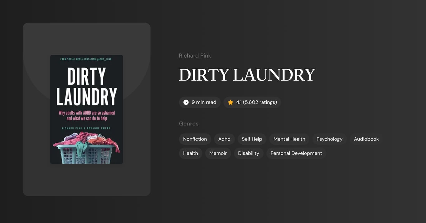 DIRTY LAUNDRY Book Summary
