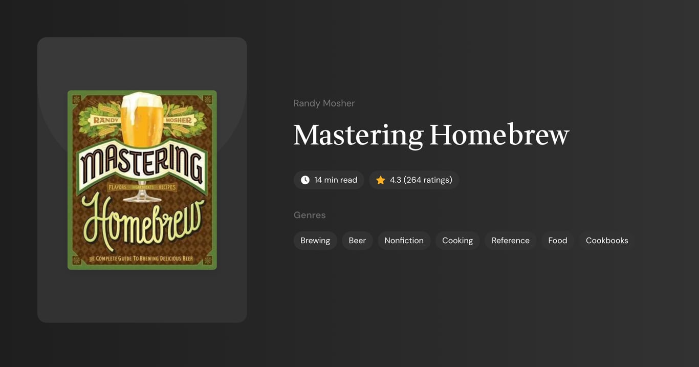 Mastering Homebrew Book Summary