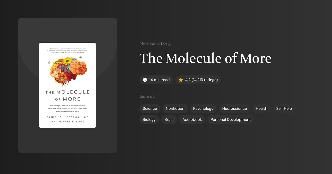 The Molecule of More Book Summary